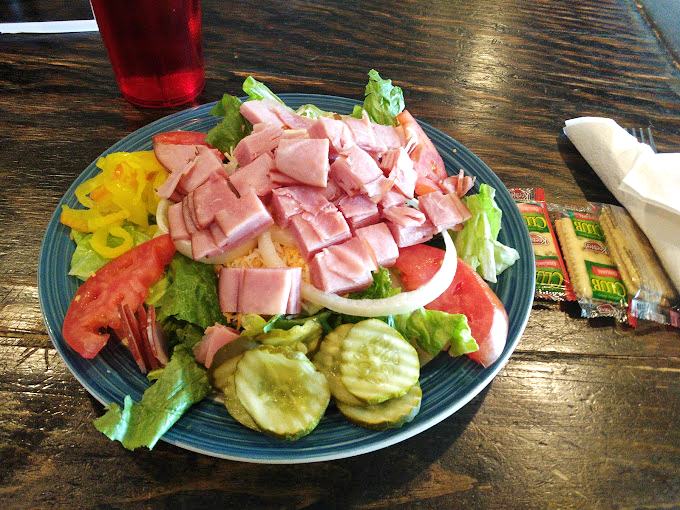 Even the salads here mean business &ndash; no sad desk lunch vibes, just generous portions that make vegetables feel like the main event.