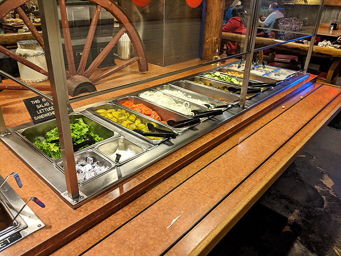 The salad bar &ndash; where vegetables come to support the real stars of the show. A colorful supporting cast for your barbecue blockbuster.