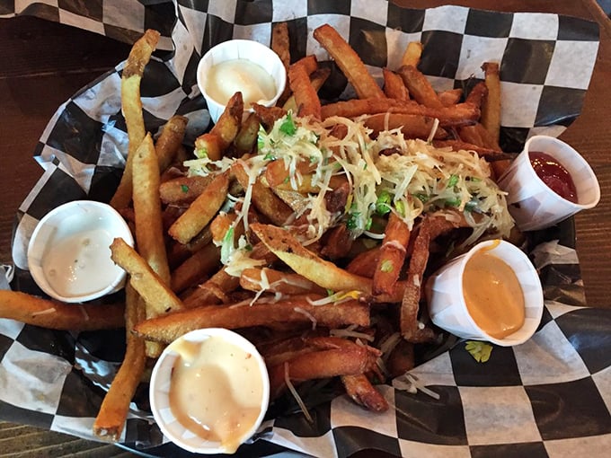 These aren't just fries&mdash;they're a supporting cast that steals the show, dressed in parmesan and herbs like tiny potato celebrities.