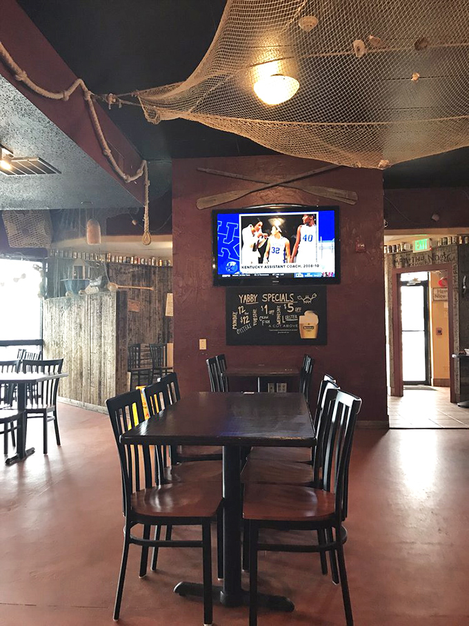 Sports on TV, seafood on tables&mdash;The Yabby Hut understands life's simple pleasures. Where you can catch the game while the staff catches up your seafood order.