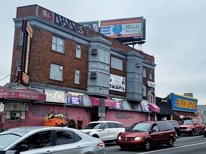 From across the street, that pink building isn't just a restaurant&mdash;it's a landmark, a destination, a pilgrimage site for seafood devotees.