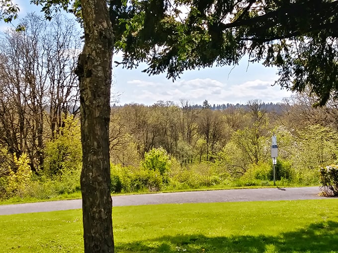 Beyond the water park, Oregon's lush landscape reminds you that you're still in the Pacific Northwest&mdash;even while wearing flip-flops in February.