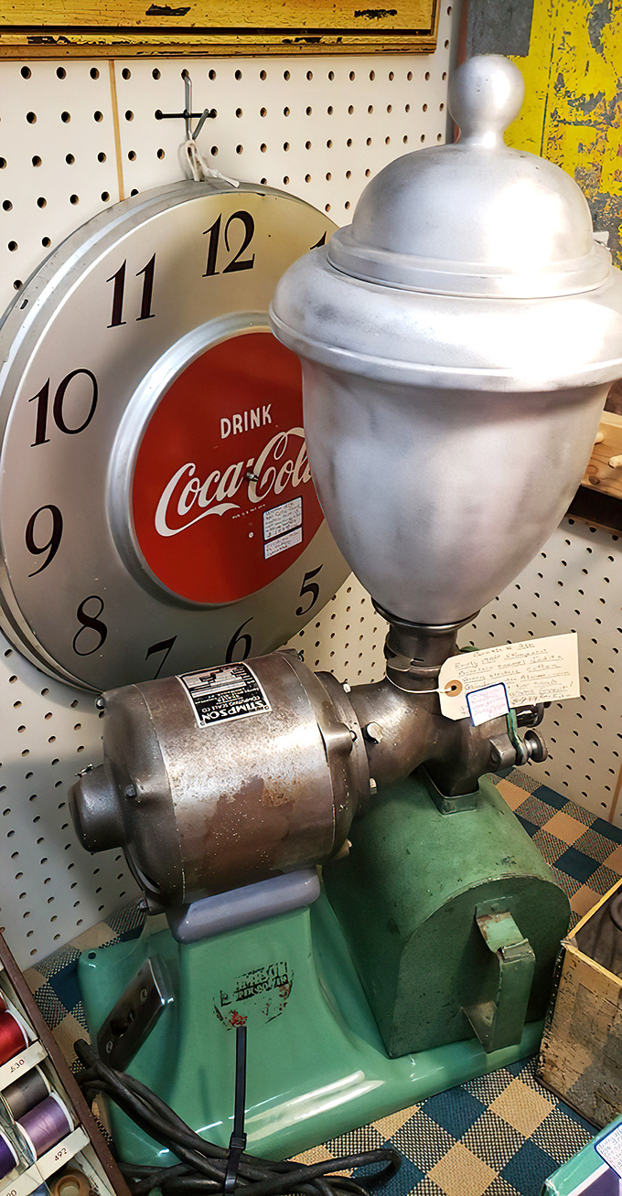 It's not just a vintage coffee grinder&mdash;it's a time machine that transports you to mornings before the convenience of K-cups.