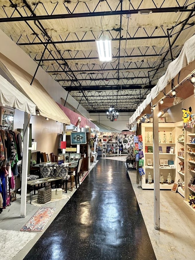 Walking these polished aisles feels like strolling through a museum where everything&mdash;surprisingly&mdash;has a price tag attached.