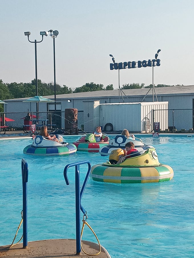 Bumper boats: where getting splashed is part of the strategy. These colorful floating vessels turn ordinary summer days into aquatic battlefields.