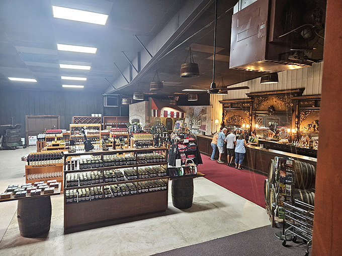 The wine shop isn't just selling bottles&mdash;it's offering liquid history. Each shelf holds potential memories waiting to be uncorked.
