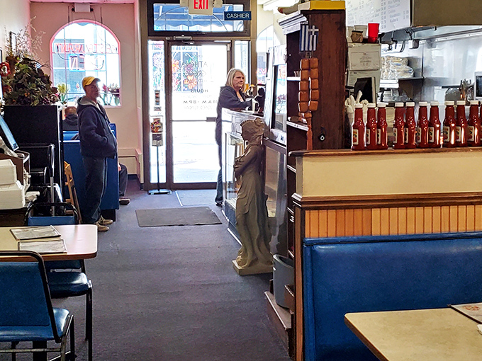 The dining room where strangers become regulars and regulars become family&mdash;all bonded by their mutual love of tzatziki sauce.