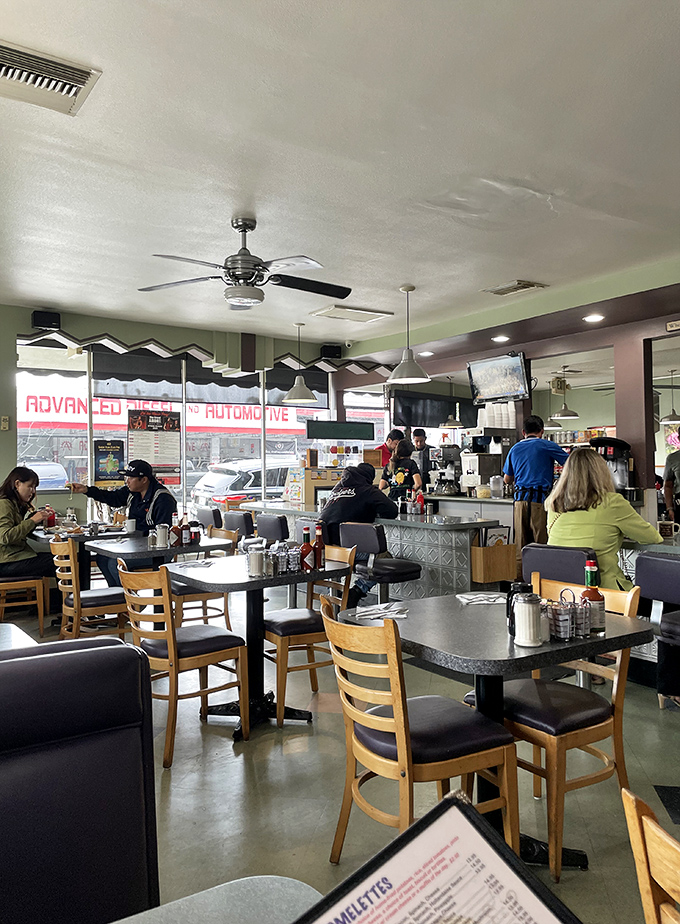 Where breakfast dreams and morning conversations collide. Every table holds the potential for a day-changing meal.