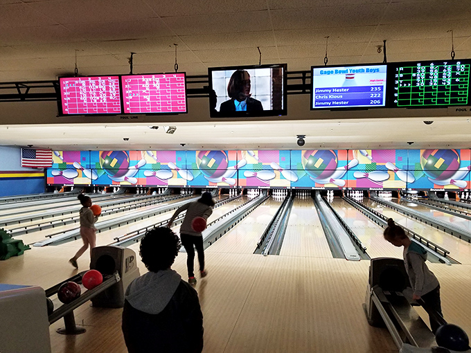 Young bowlers learn the timeless art of the perfect release, creating memories that will last far longer than their rental shoes' scent.
