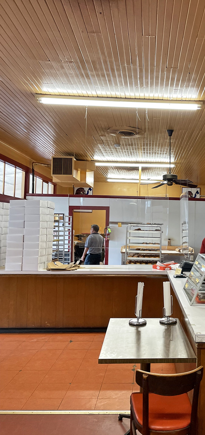 Behind the counter magic happens&mdash;where potato flour transforms into edible joy before your very eyes.