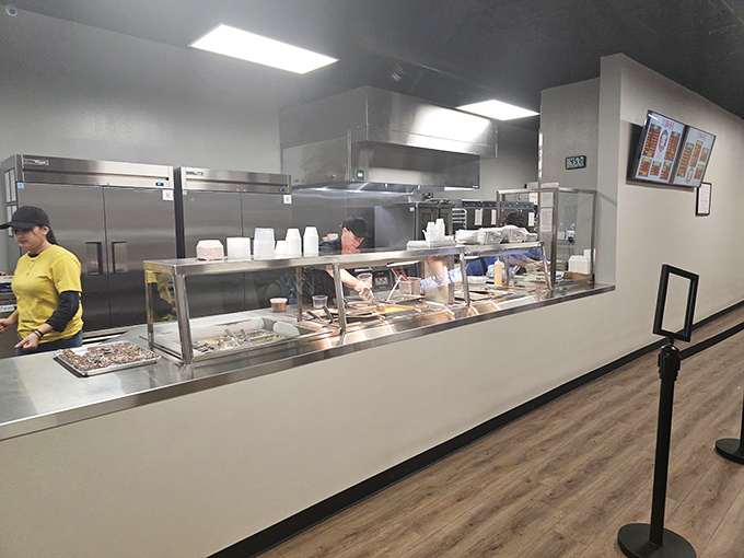 Where the magic happens&mdash;the assembly line of smoky joy. Behind every great barbecue joint is a team that understands the sacred trust of proper meat-handling.