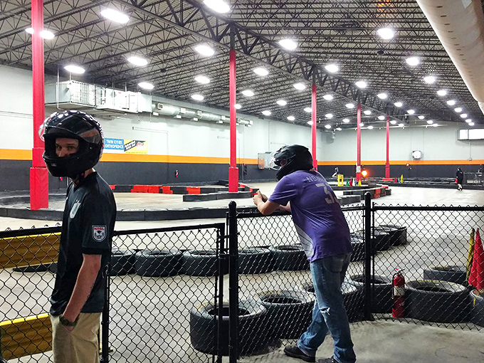 Spectator seating: where nail-biting, shoulder-tensing, and involuntary leaning into turns becomes an Olympic sport of its own.