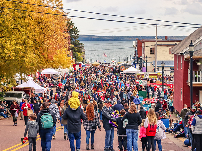 Apple Festival transforms Bayfield into a joyful sea of humanity, where the scent of cider and pie creates a gravitational pull all its own.