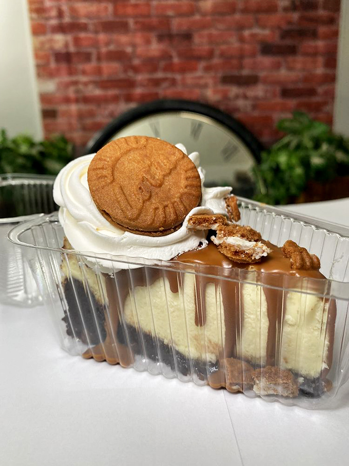 This isn't just cheesecake&mdash;it's a Biscoff brownie cheesecake intervention for people who think they've tried everything sweet.