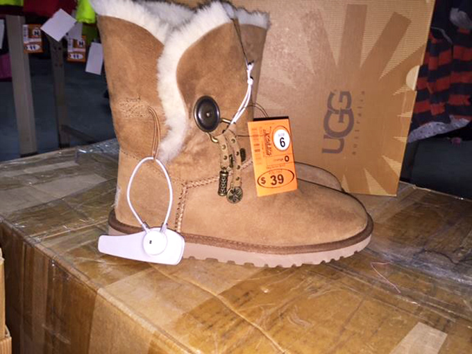 Genuine UGG boots with tags still attached &ndash; the holy grail of discount shopping. Winter warmth meets fashion statement at a price that won't freeze your assets.