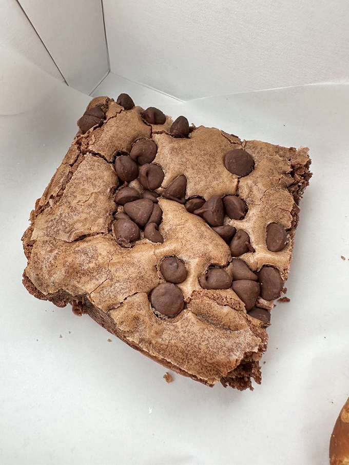 Not just any brownie—this is what chocolate dreams about when chocolate goes to sleep at night.