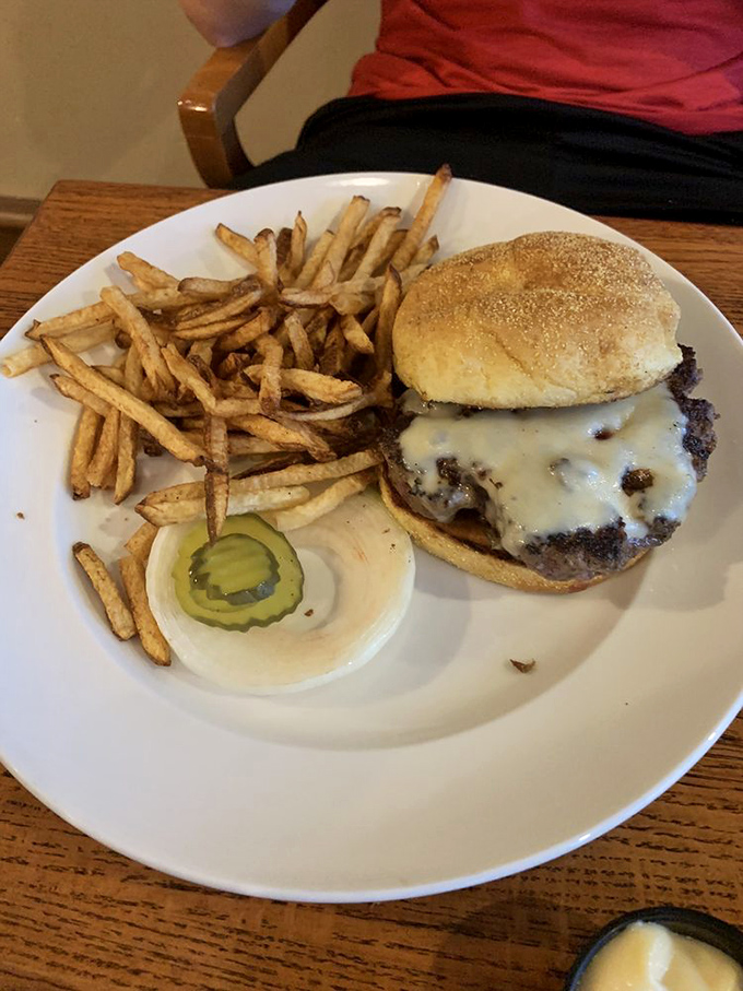 A burger that proves Catfish Charlie's isn't just a one-trick pony&mdash;this beef masterpiece would make even seafood jealous.