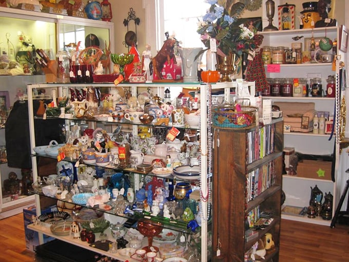 A collector's paradise where cookie jars, figurines and decorative plates tell stories of bygone Kentucky kitchens.