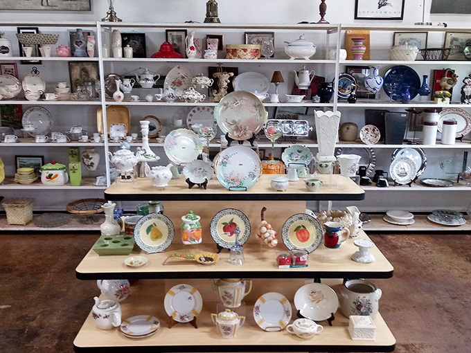 China collections that could tell stories of Sunday dinners and holiday gatherings&mdash;each plate a canvas for memories and mashed potatoes alike.