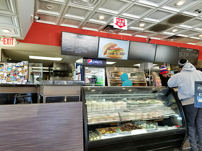 The counter where dreams come true and diet plans go to die. Worth every delicious calorie.