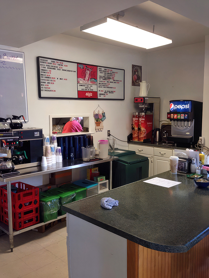 No fancy espresso machines here&mdash;just honest beverages served with a side of small-town efficiency and zero pretension.