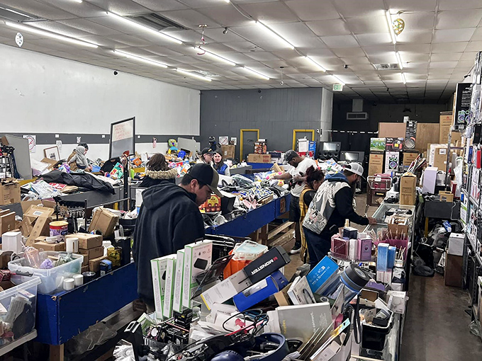 The fellowship of the find. Rainbum shoppers share an unspoken bond—part competitive sport, part collaborative treasure hunt, all bargain-seeking bliss.