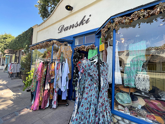 Danski's colorful clothing spills onto the sidewalk, offering the kind of unique finds that will have friends asking, "Where did you get that?" for years to come.