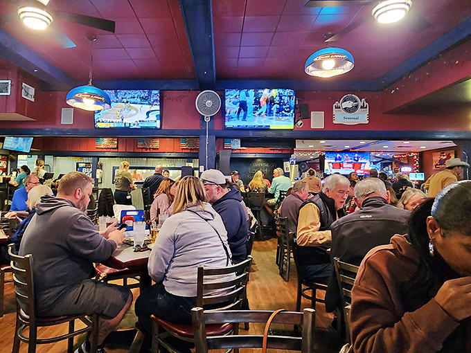 The packed dining room tells the real story &ndash; when locals fill a restaurant this consistently, you know you've found the genuine article.
