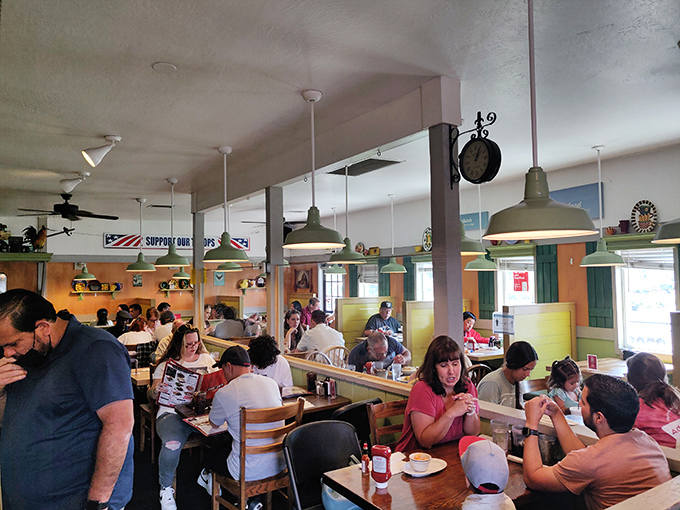 A packed house speaks volumes&mdash;when locals willingly wait for a table, you know you've found the real deal in diner paradise.