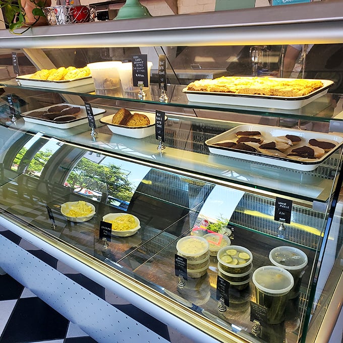 The display case&mdash;a treasure chest of deli delights that makes choosing just one item feel like Sophie's Choice: Sandwich Edition.