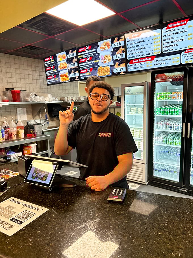 The staff works with the efficiency of people providing an essential service. Because great fried chicken isn't just food, it's a public good.