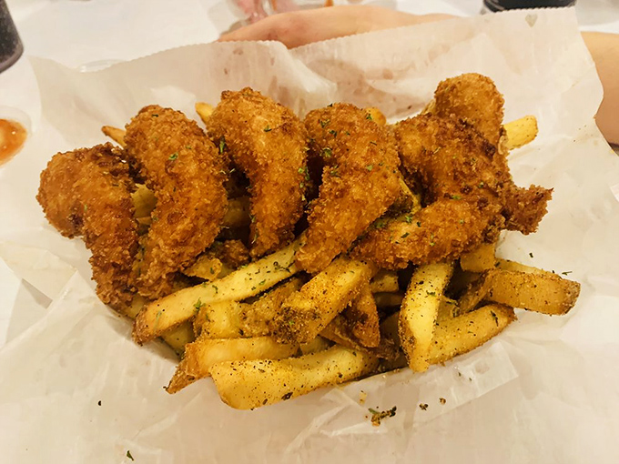 These golden-fried shrimp aren't just appetizers&mdash;they're crispy preludes to the main event, teasing what's to come.