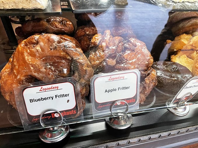 These fritters aren't just big &ndash; they're "skip-lunch-and-possibly-dinner" big, with chunks of fruit that count as a serving, right?