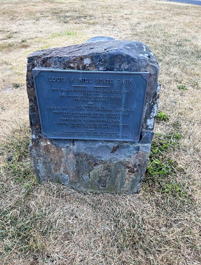 History set in stone&mdash;literally. This marker reminds us that even paradise had champions who fought to preserve it for future generations.