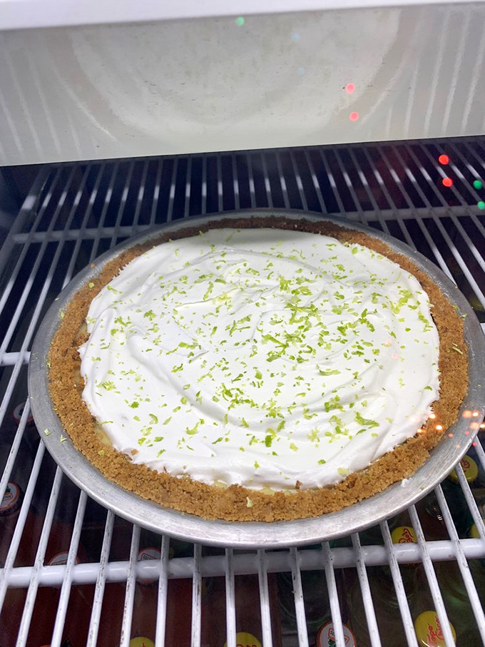 This key lime pie with its sprinkling of zest is the perfect finale to a barbecue symphony &ndash; bright, creamy, and utterly necessary.