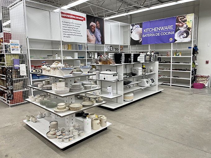 Kitchen treasures await eagle-eyed cooks &ndash; from barely-used appliances to vintage dishware that would make your grandmother nod with nostalgic approval.