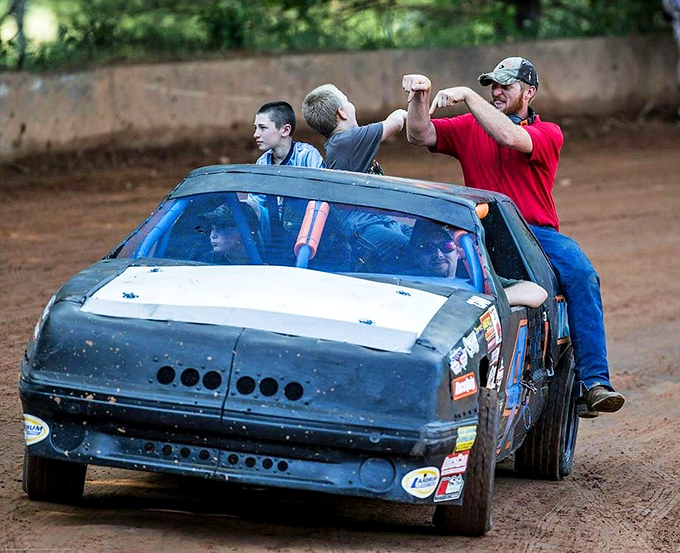 Mountain View Speedway offers the rare opportunity to experience an adrenaline rush while technically maintaining a seated position.