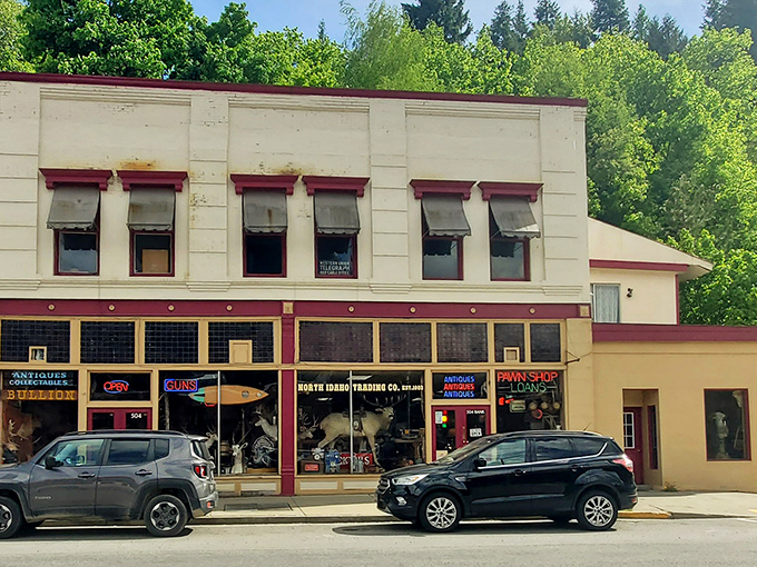 The North Idaho Trading Company storefront harkens back to an era when shopping was an adventure, not just something you did while scrolling on your phone.