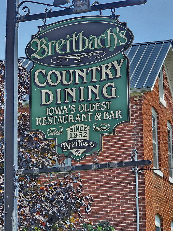 The sign doesn't just mark a restaurant&mdash;it announces an institution that's been feeding Iowans since covered wagons were the hot new transportation trend.