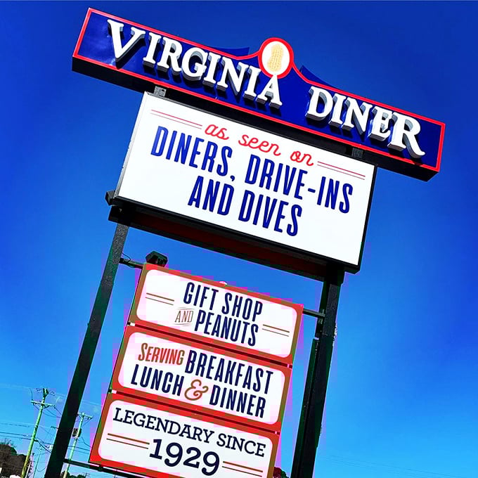 That sign against the blue sky isn't just advertising&mdash;it's a promise of legendary comfort food that's been kept faithfully since Calvin Coolidge was president.