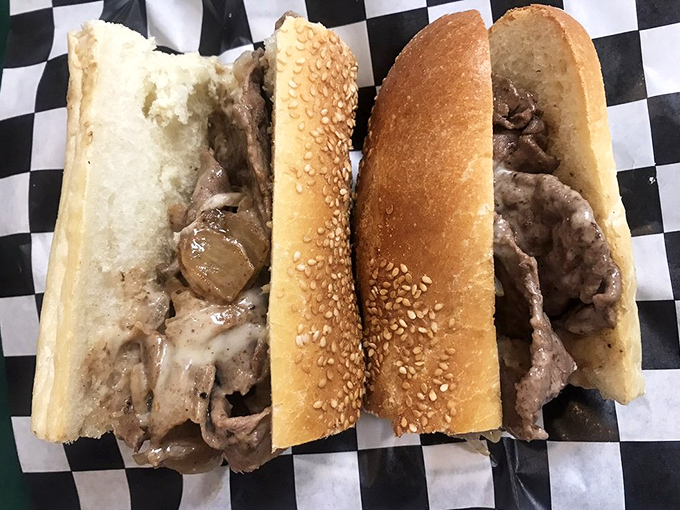 A proper Philly cheesesteak doesn't need fancy presentation&mdash;just tender meat, the right roll, and enough napkins to handle the situation.