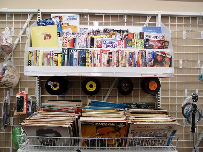 Vinyl records and vintage magazines: time capsules of cultural history. That Bon App&eacute;tit from 1998 might contain the chicken recipe you've been searching for.