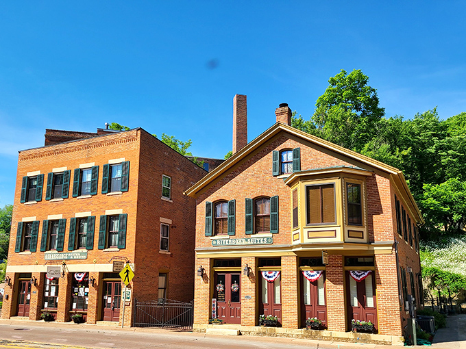 These riverfront buildings have witnessed more Mississippi River stories than Mark Twain himself, now transformed into charming accommodations for modern travelers.