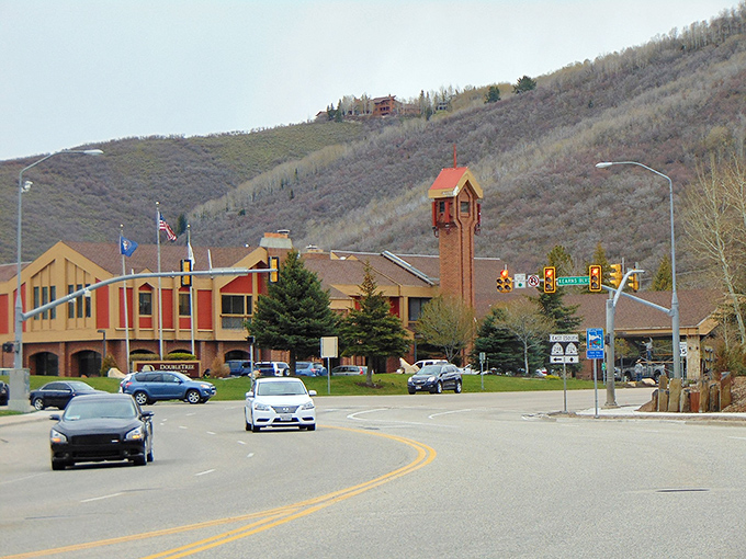 Park City's free transit system proves that even the most practical things can be beautiful against a mountain backdrop.