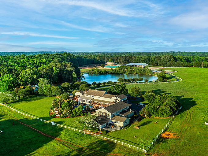 Southern Cross Guest Ranch offers the pastoral fantasy we all secretly harbor—rolling green fields, tranquil waters, and not a deadline in sight.