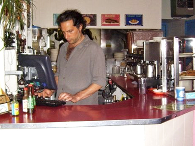 Where the magic happens &ndash; a glimpse behind the counter shows the careful attention that goes into each plate before it reaches your eager hands.