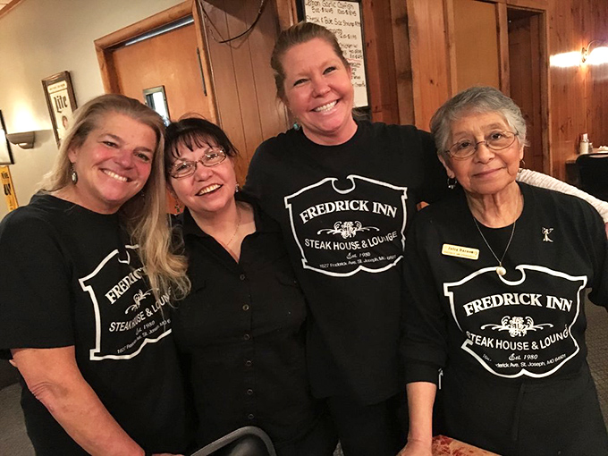 The true secret ingredient at Frederick Inn isn't on the menu—it's the staff who wear their pride like the restaurant's logo on their shirts.