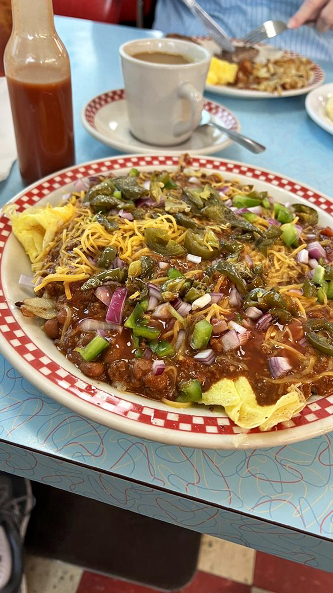 The Super Stretch with jalapeños—where comfort food gets a spicy makeover and every forkful provides the perfect balance of flavors and textures.