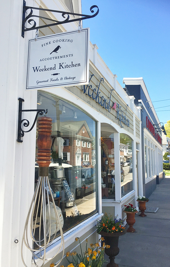 Weekend Kitchen tempts passersby with culinary treasures displayed like museum pieces&mdash;except here, you're encouraged to take the exhibits home.