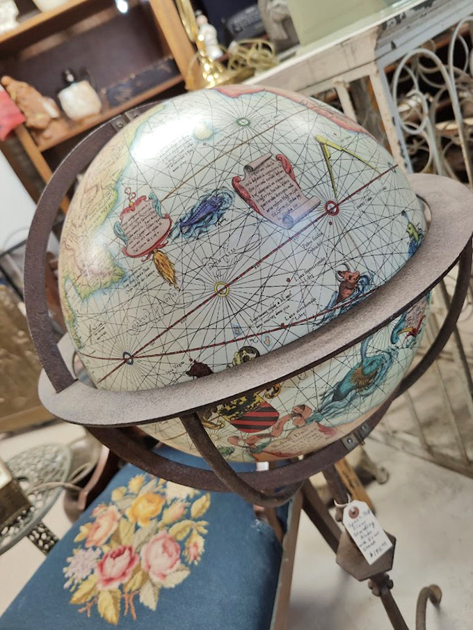 This isn't just a globe&mdash;it's world geography frozen in time. Some countries don't even exist anymore, making this both decoration and history lesson.
